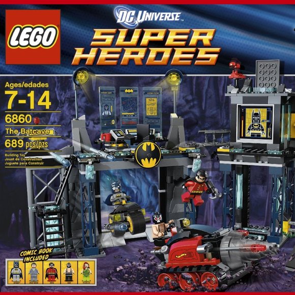 Lego | Toys | New Lego Super Heroes 686 Batcave Batman Bruce Wayne ...